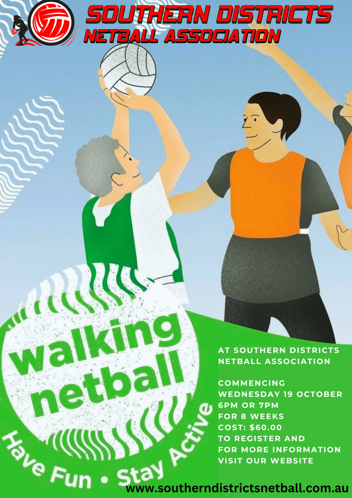 Southern Districts Netball Association | Walking Netball