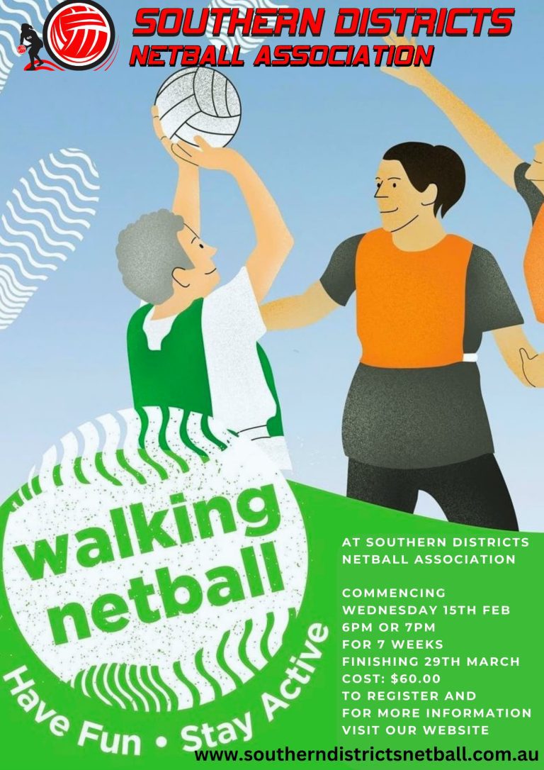 Southern Districts Netball Association | Walking Netball